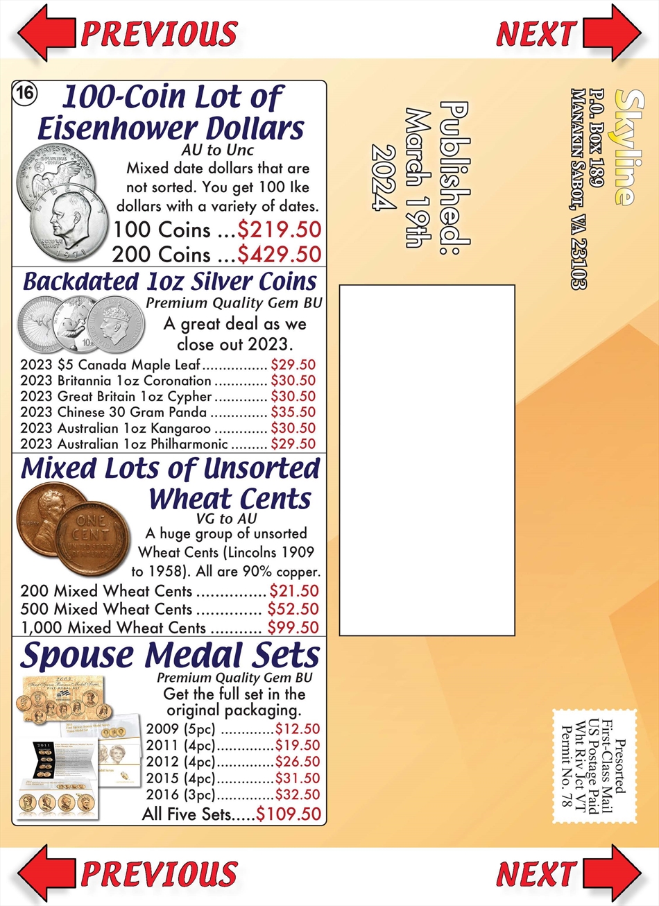 Early Spring Catalog 16 of 16 | SKYLINE