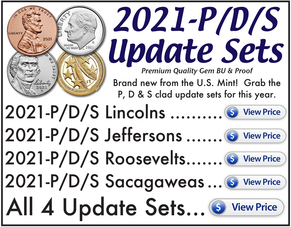2021 Update Sets | Buy Collectible Coins & Currency Online, Rare US ...