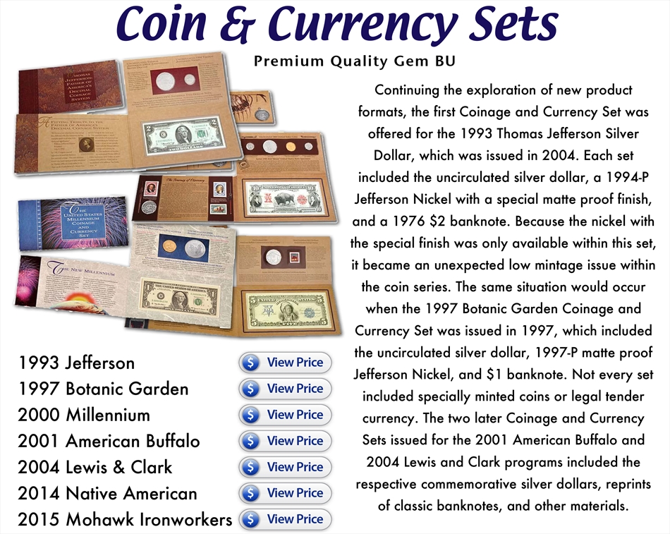 Daily Pricing-Coin and Currency Sets - Buy Collectible Coins Online ...